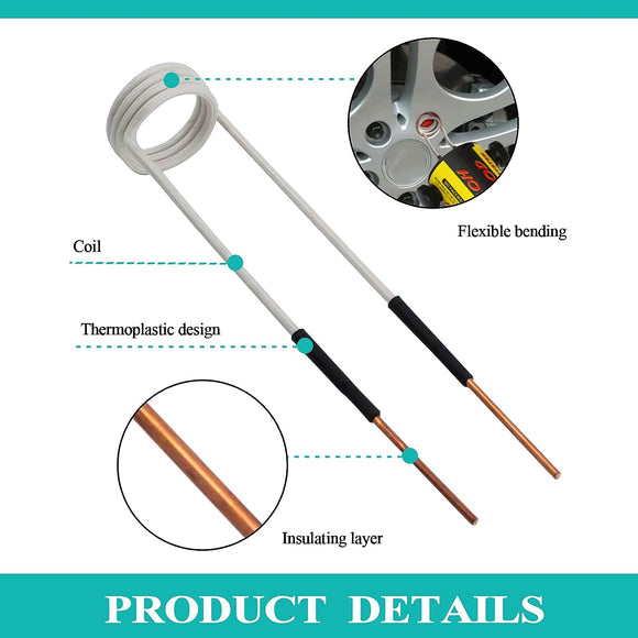 Solary Open-end induction coil, 9Pcs Magnetic Induction Heater Coils ...
